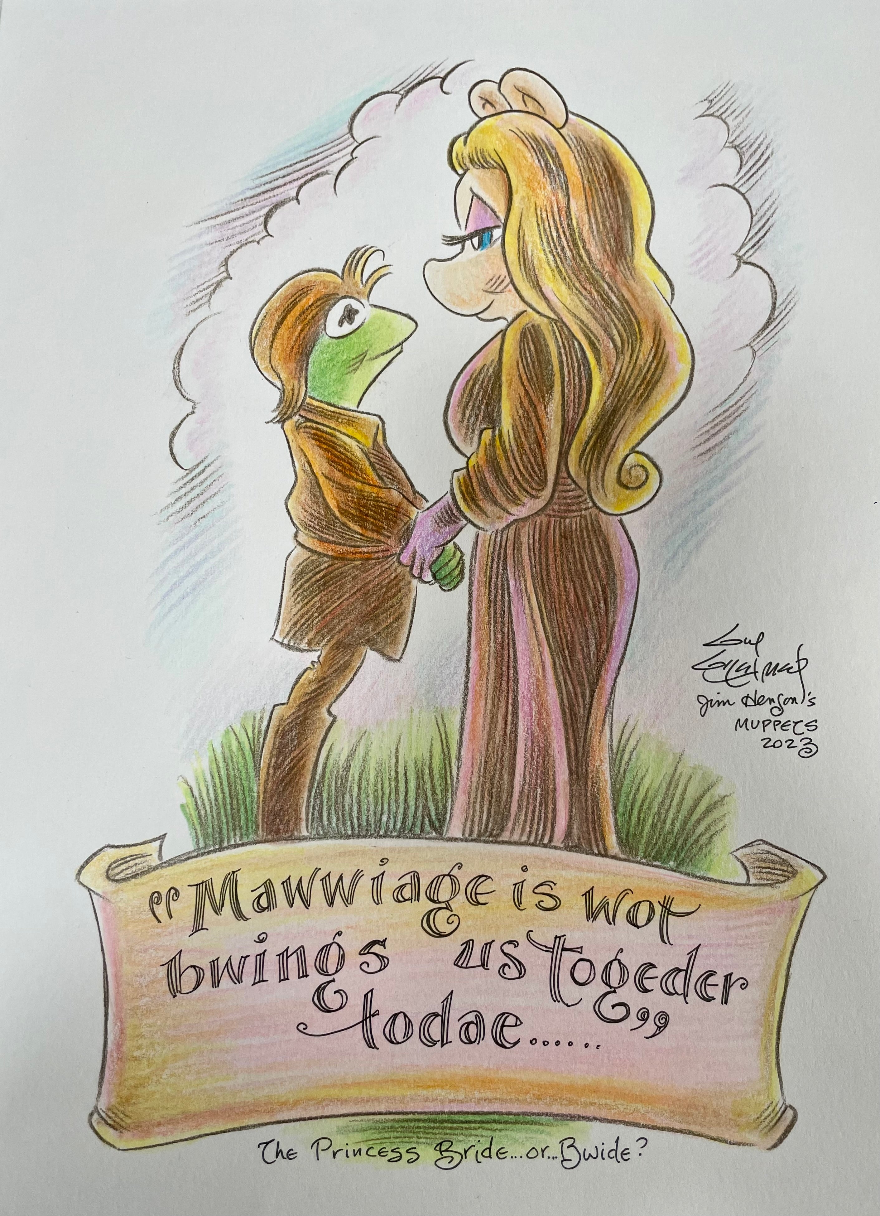 Princess Bride Painting