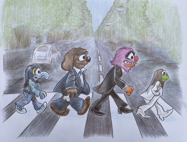 Muppets "Abbey Road" Art Print - Created by Guy Gilchrist – Guy ...